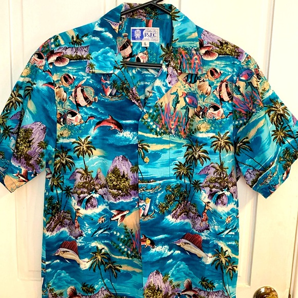 RJC | Shirts | Vintage Mens Hawiian Shirt | Poshmark